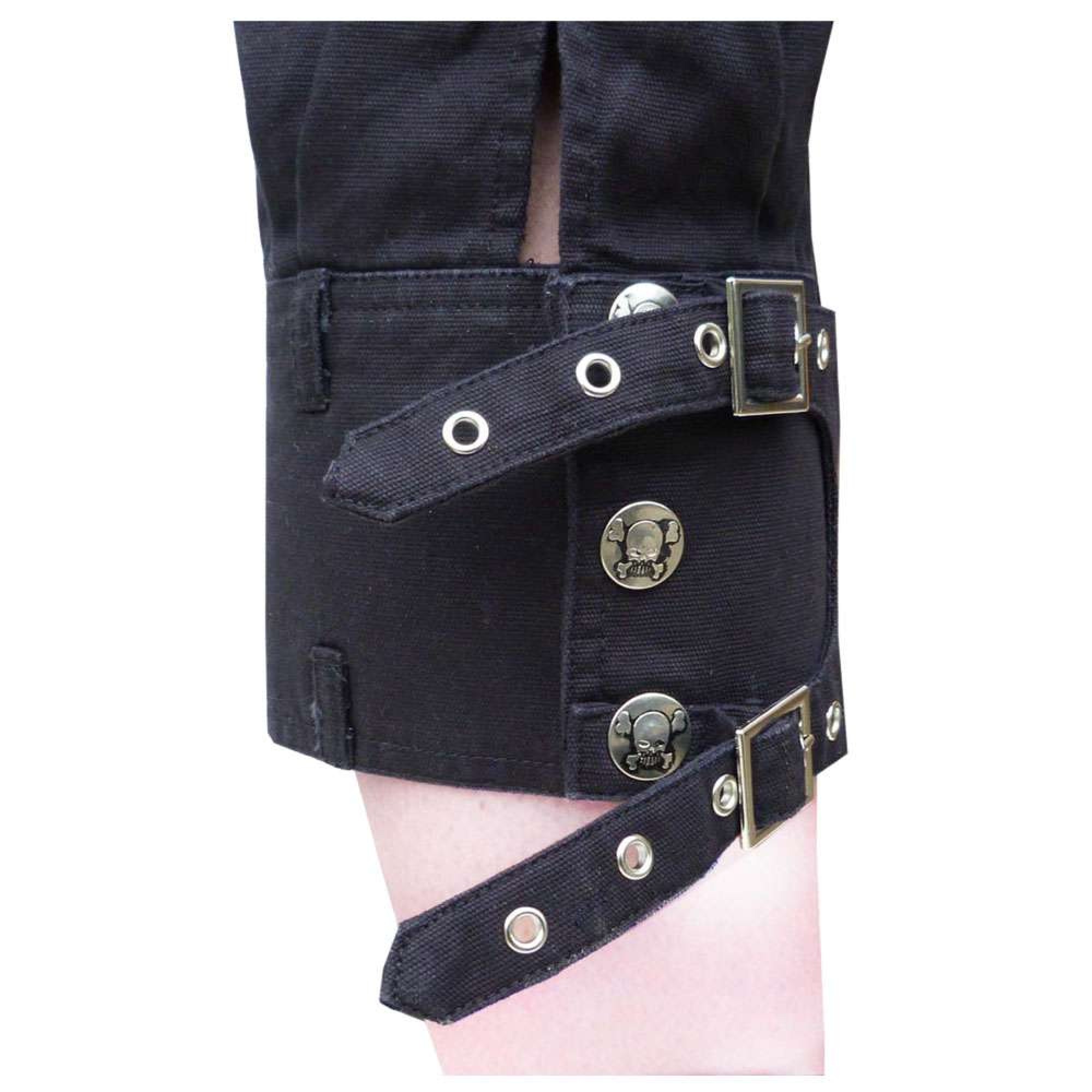 Unisex Gothic Black Short