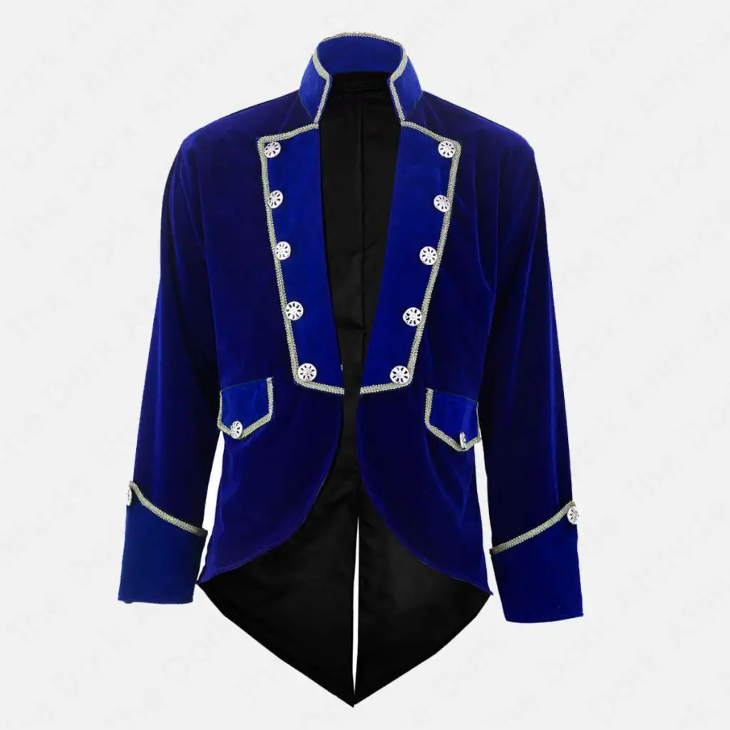 Pirate Velvet Swallow Tailcoat | Steampunk Victorian Tailcoat