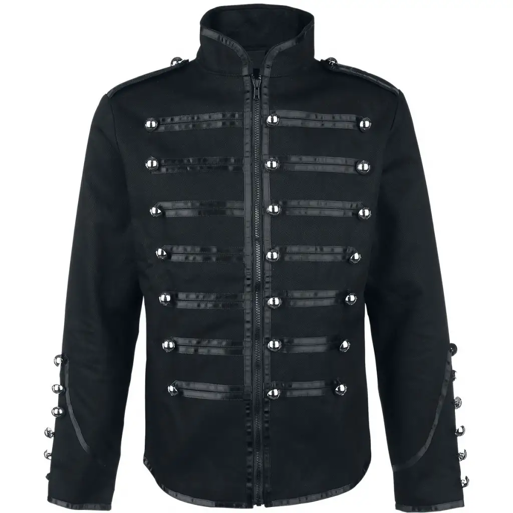 Military Drummer Parade Jacket – Gothic Warrior Style