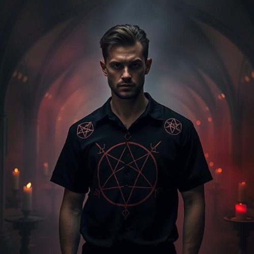 Occult Symbolism in Satanic Shirts 2025 | The Dark Attitude